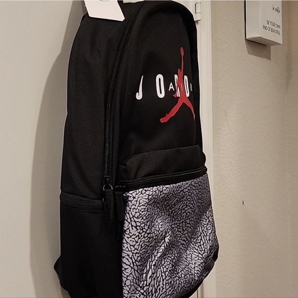 Jordan | Bags | Jordan Air Jordan Backpack Blackelephant Print | Poshmark